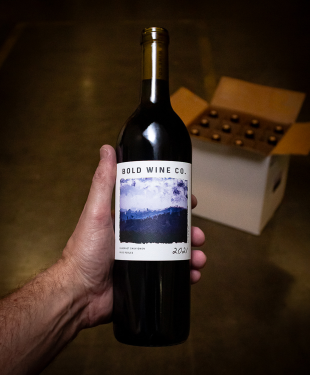 Vinelog | 2021 Bold Wine Co. Cabernet Sauvignon Paso Robles at Last Bottle